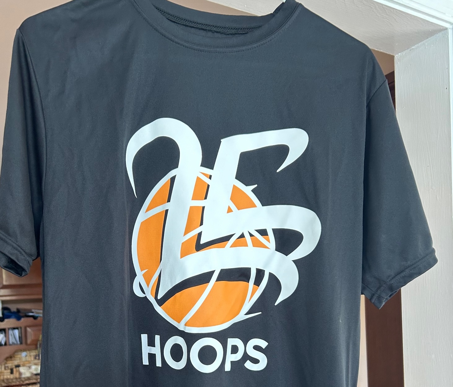 25th LLhoops T’s: Black short sleeve, Moisture Control – LLhoops.com